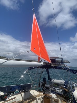 Sizing an anchor riding sail? | YBW Forum