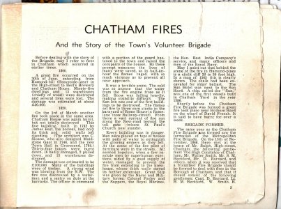 THE GREAT FIRES OF CHATHAM - 1800 & 1820 | YBW Forum