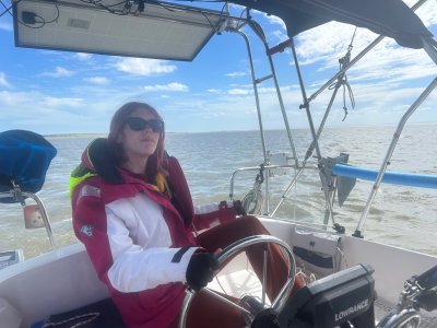 Solar panel / dinghy davits | YBW Forum