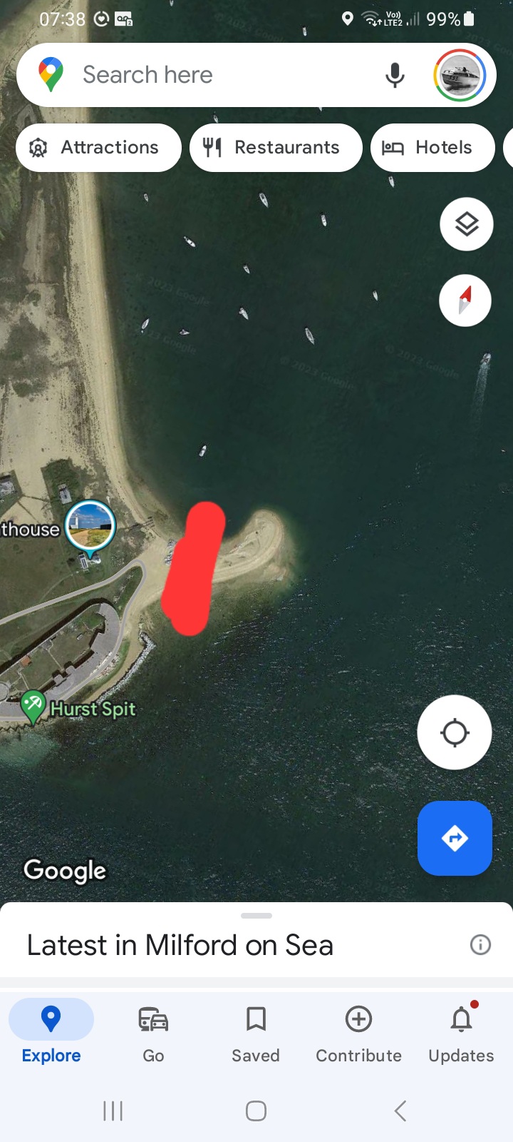 Hurst Castle Spit, Solent | YBW Forum